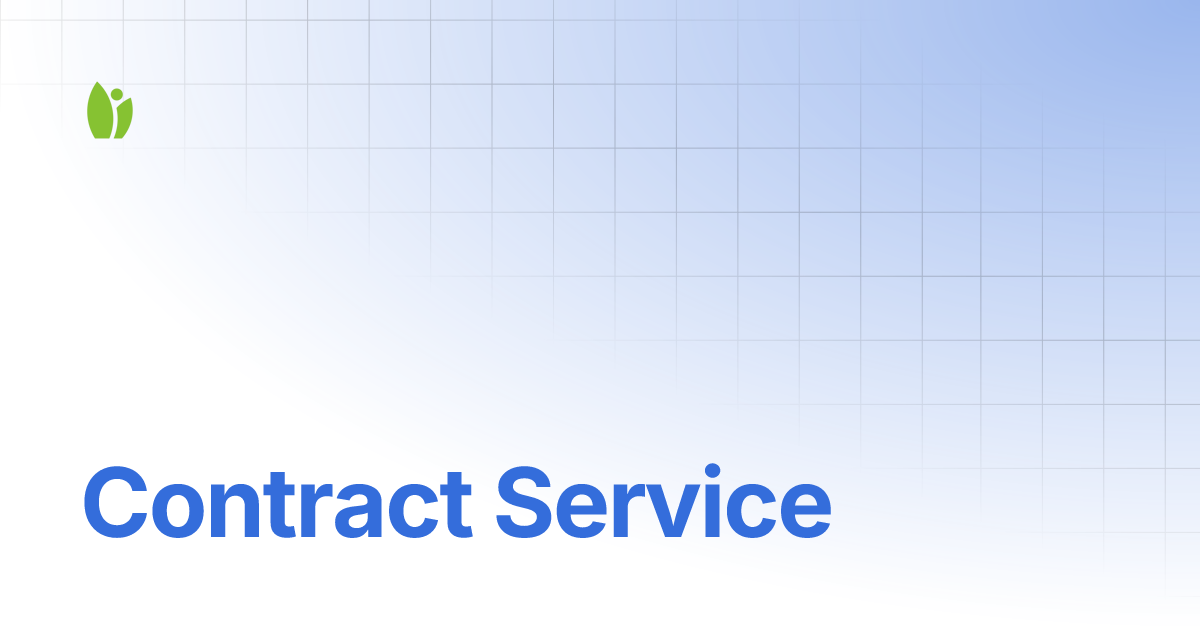 Contract Service | API / Microservices