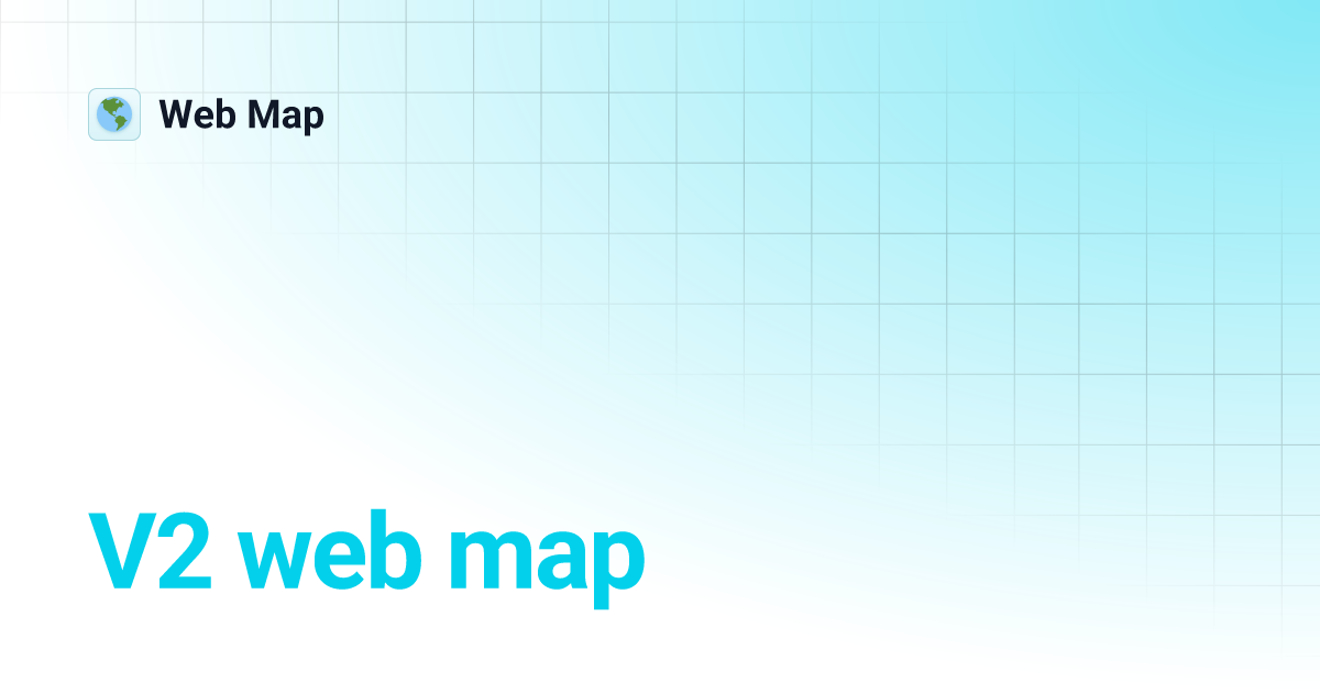V2 web map | Web Map